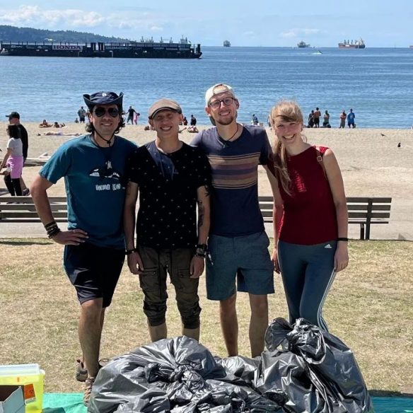 West End Community Shoreline clean up - Ocean Wise